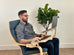 POÄNG Desk – Bateman Labs